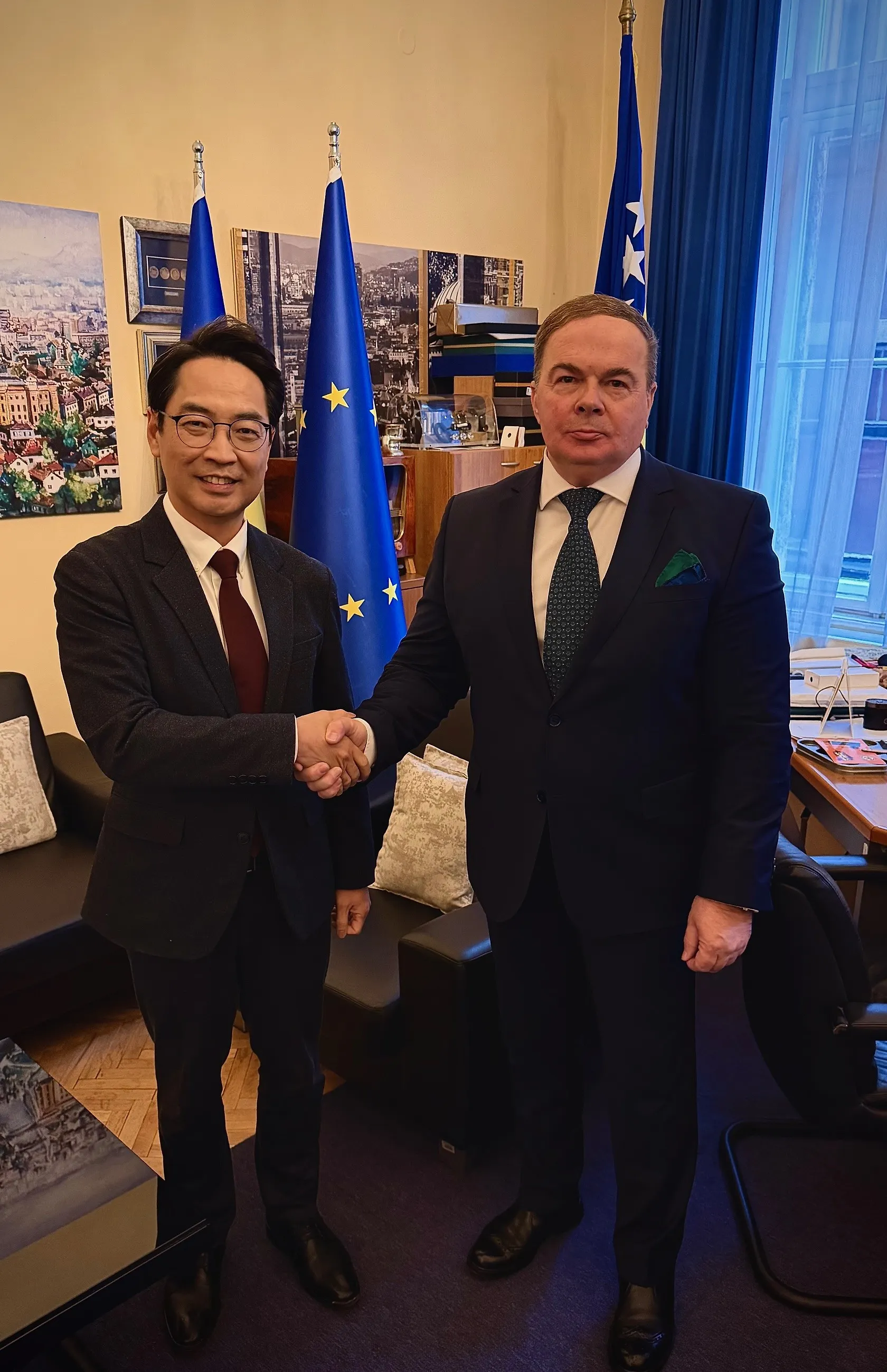 Newly appointed Ambassador of the Republic of Korea to BiH Seungbuhm ...